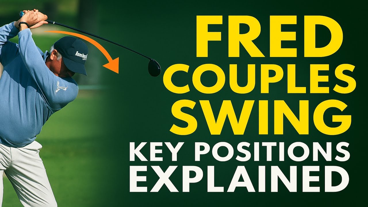 Fred Couples Swing Analysis - Breaking Down His Key Positions - YouTube