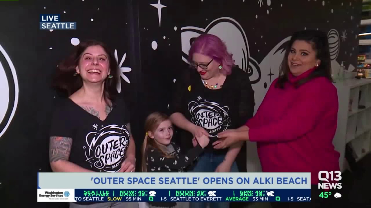 `Outer Space Seattle` opens on Alki - YouTube