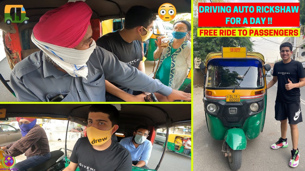 DRIVING AUTO FOR A DAY - SURPRISING PASSENGERS WITH FREE RIDE !! 😲😍 ...