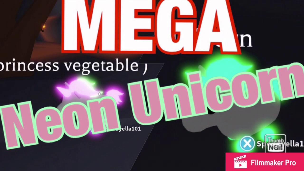 Making a MEGA Neon UNICORN on Roblox Adopt me - YouTube