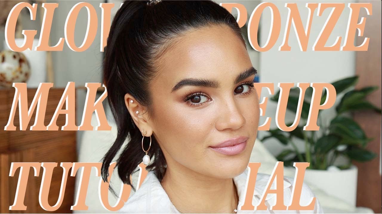 SOFT LUMINOUS BRONZE MAKEUP TUTORIAL - YouTube