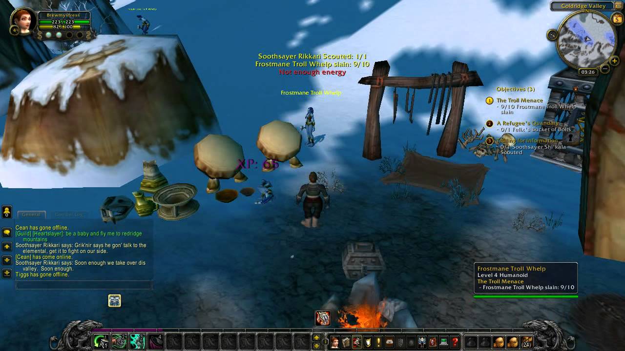 WoW Mists of Pandaria Beta - Dwarf Monk Playthrough - lvls 3 to 4 - YouTube