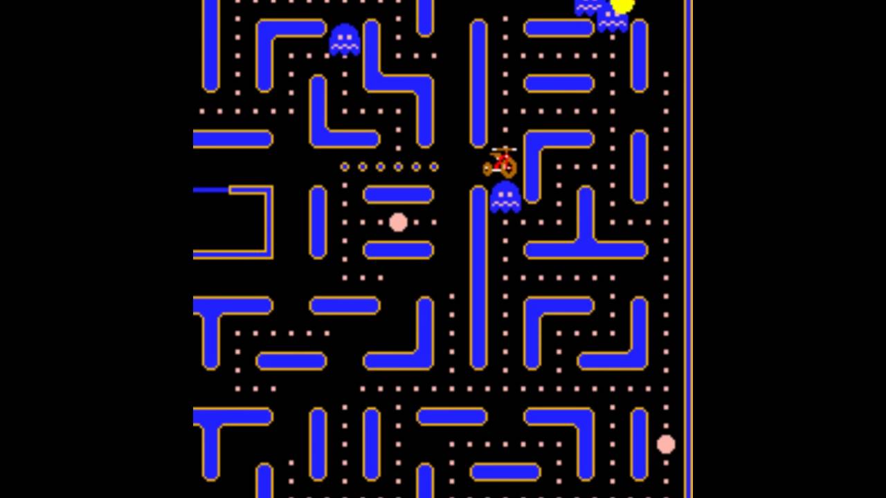 jr pac man gameplay - YouTube