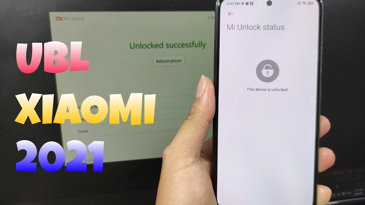 2021 UBL Unlock Bootloader HP Xiaomi Redmi Note 10/ Redmi Note 10 Pro ...