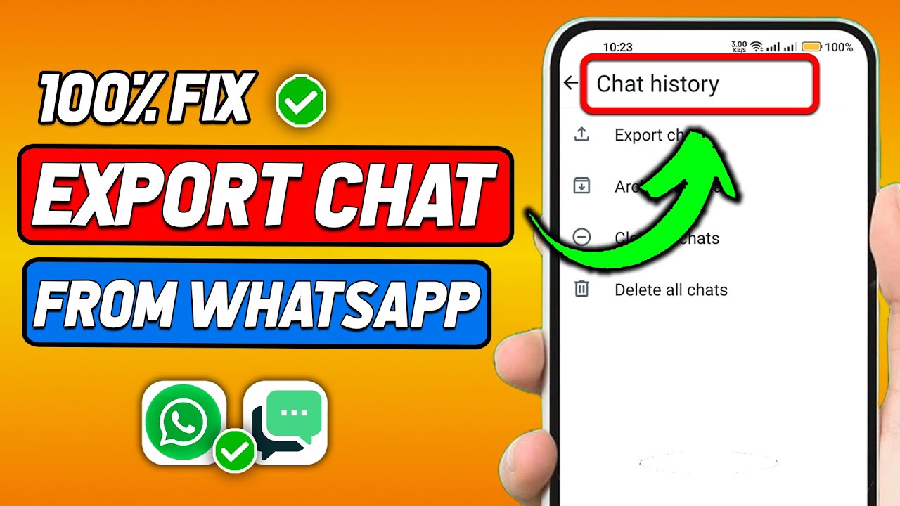 How to Export WhatsApp Chat History (2025 New Method) - YouTube