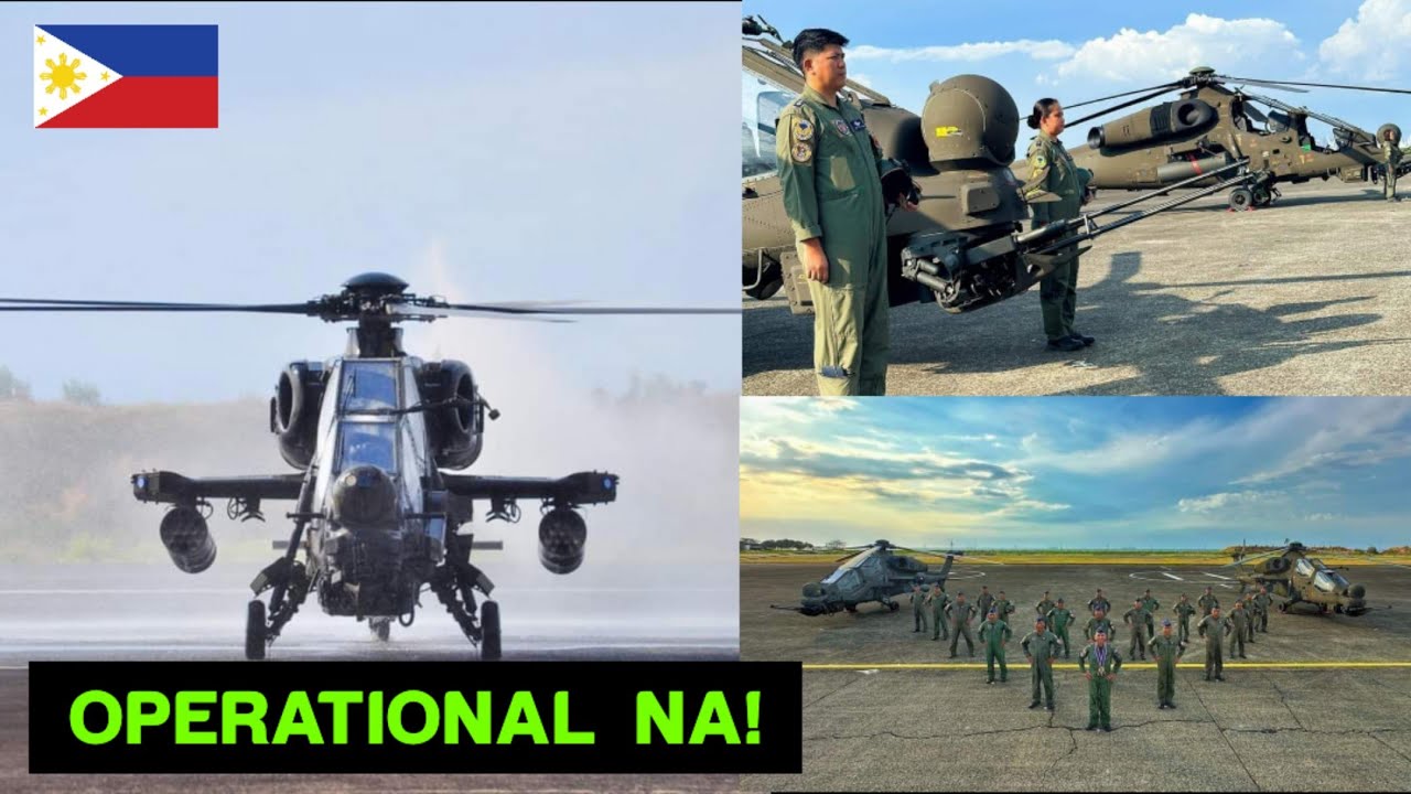 Dalawang T129B ATAK Helicopter operational na! 6 na bagong Attack ...