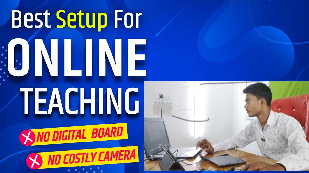 best studio setup for online teaching | online teaching studio setup ...
