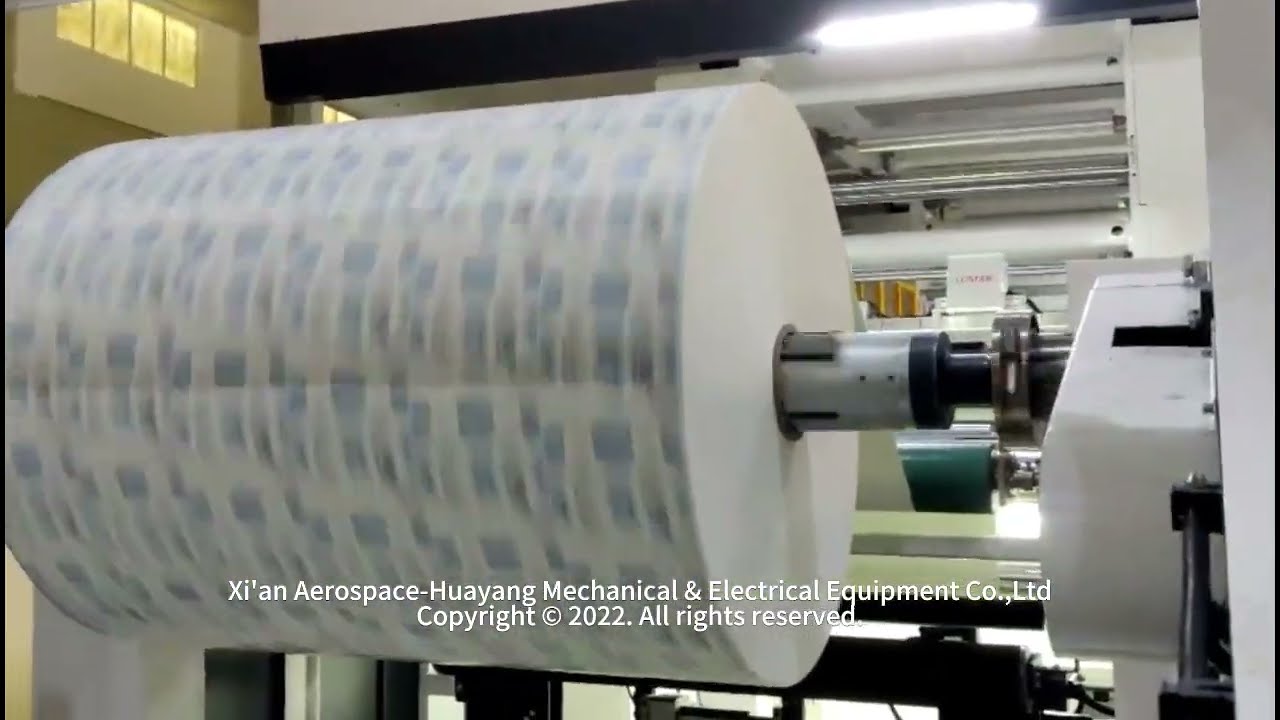 10 Colors Cinova CI Flexo Press for Aseptic Liquid Packaging - YouTube