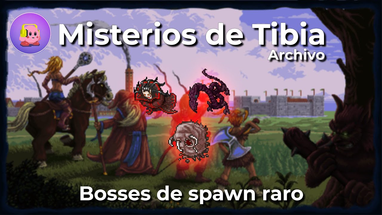 🔴 MISTERIOS de TIBIA: ¡¡Bosses raros de Tibia y dónde localizarlos ...
