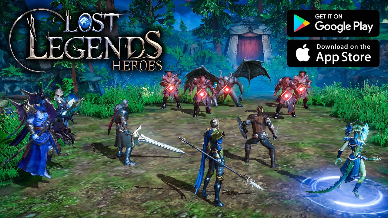 Lost Legends: Heroes Gameplay - Turn Based RPG Android iOS - YouTube