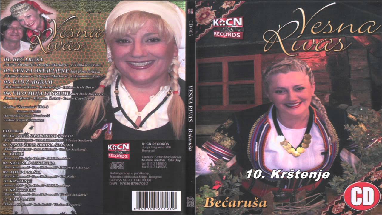 Vesna Rivas - Krstenje - (Audio 2009) - YouTube