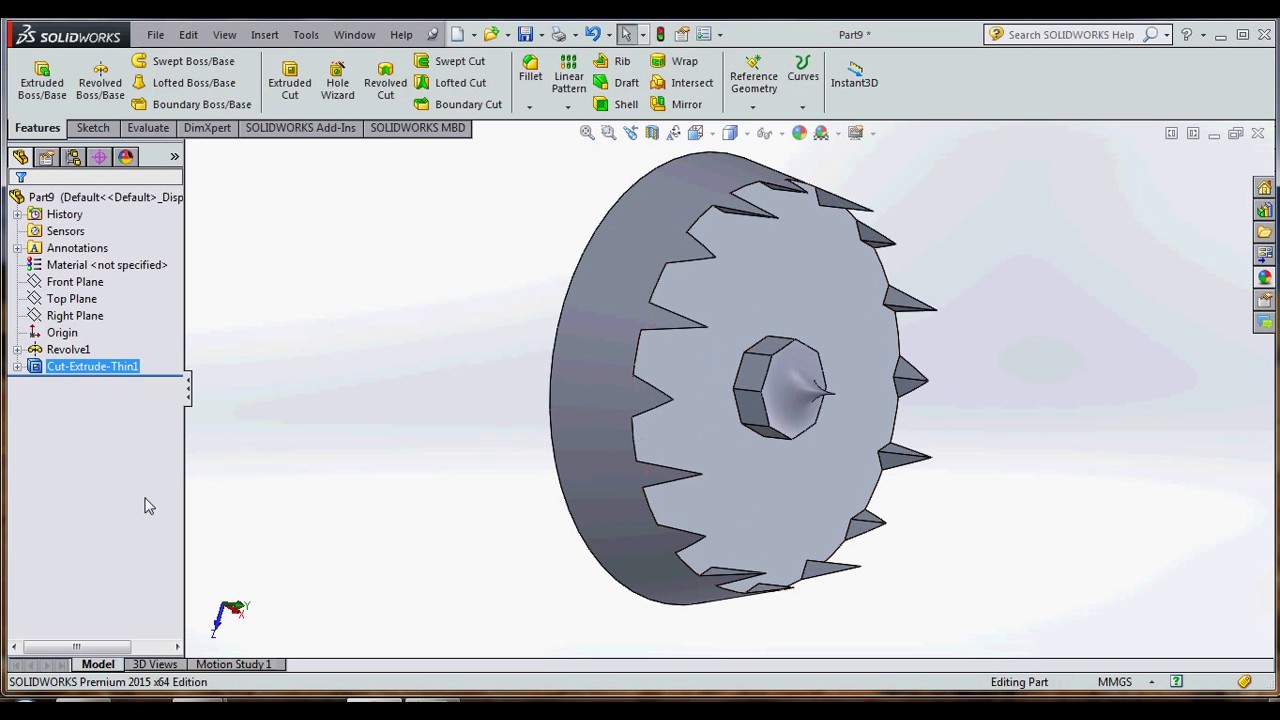 How To Use Extrude Cut In Solidworks video 8 YouTube how-to-use-extrude-cut-in-solidworks-video-8-youtube
