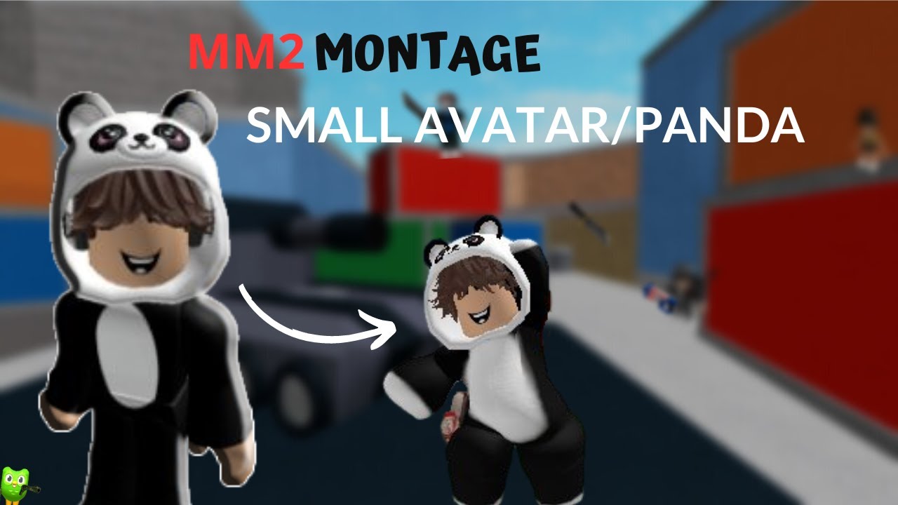 MM2 MONTAGE, BUT MY PANDA AVATAR GOT SMALL?! - YouTube