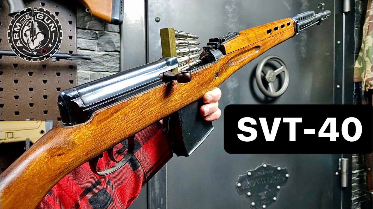 Russian SVT-40 in 1 Minute #Shorts - YouTube