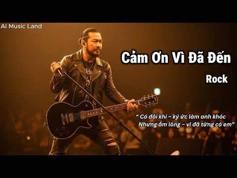Cảm ơn vì đã đến - Cảm Ơn Em, Người Anh Đã Từng Thương | Rock Lyrics Video