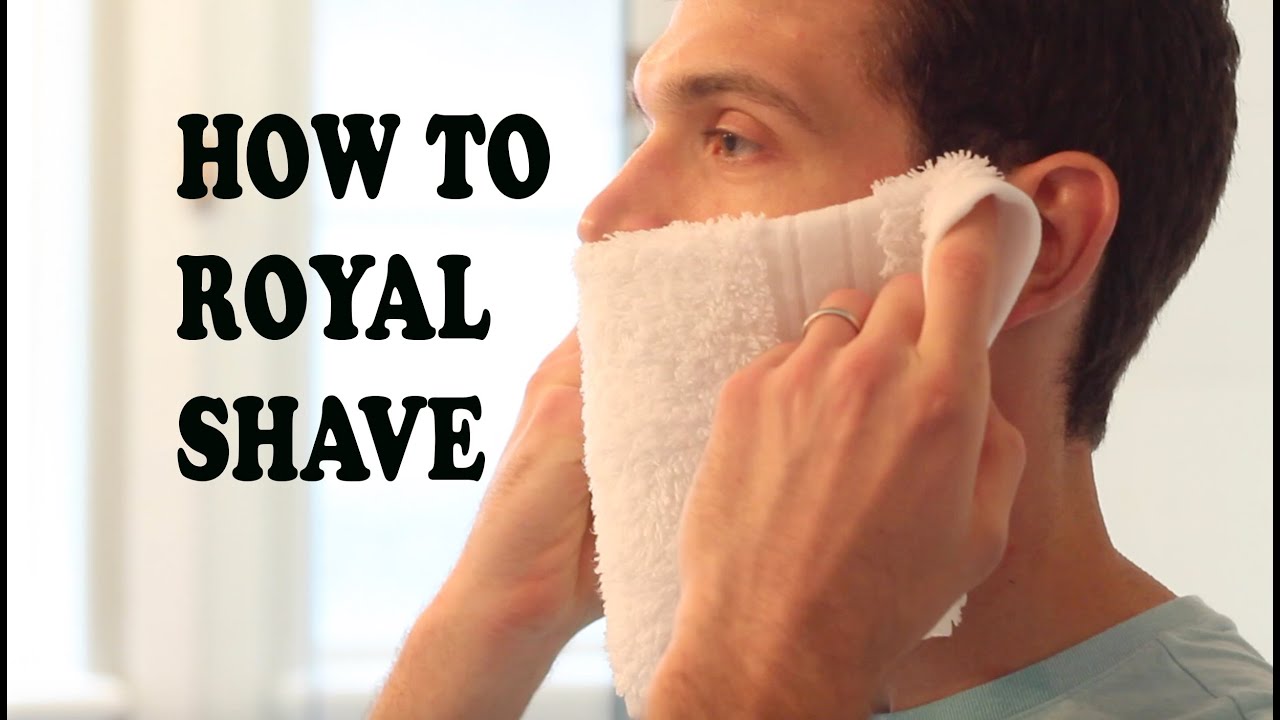 6 Steps To A Royal Shave | Step By Step Traditional Shave - YouTube