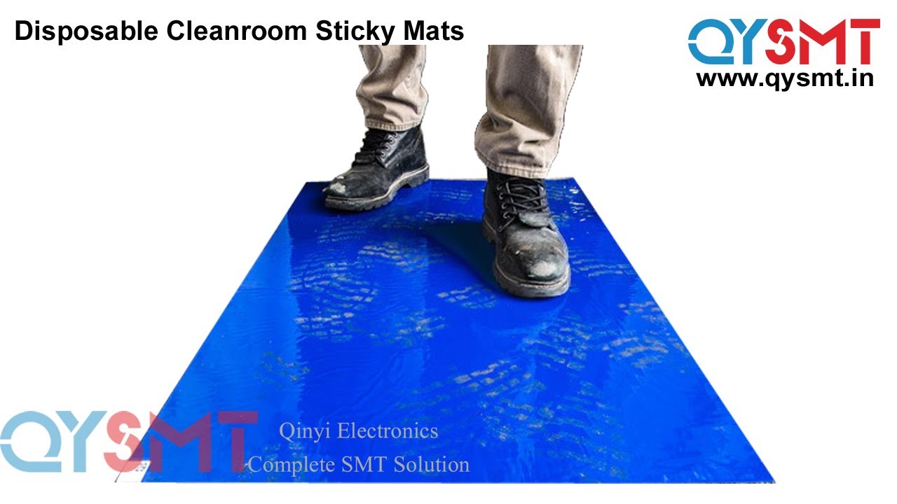 Disposable Cleanroom Sticky Mats - YouTube