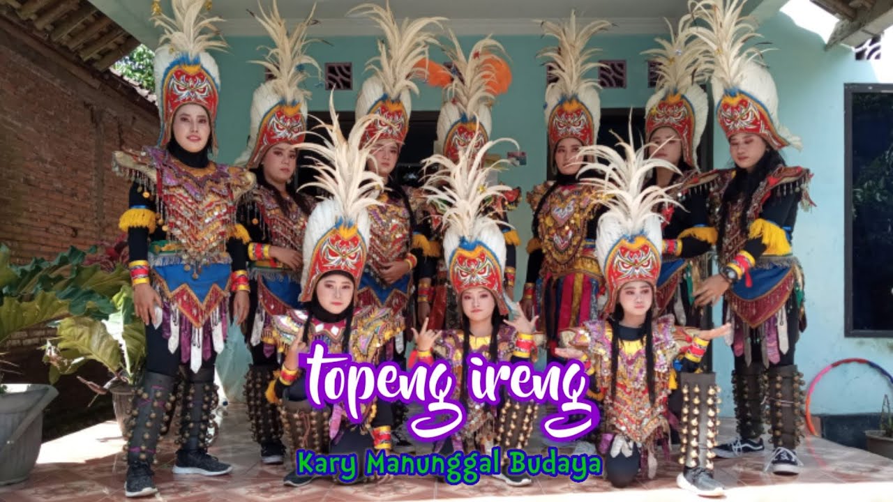 putri topeng ireng || dancer ladies || Karya Manunggal Budaya - YouTube