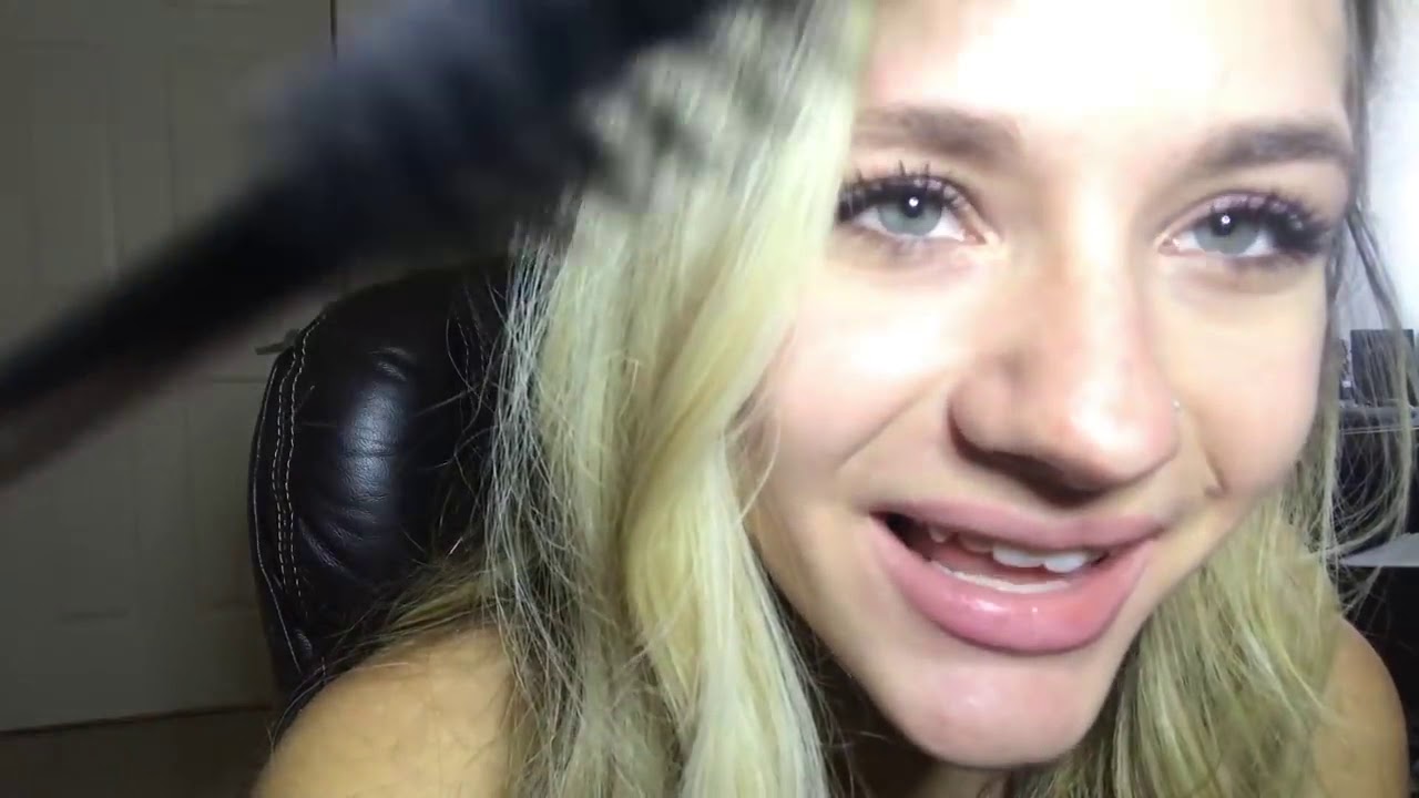 ASMR- CLOSE UP- Doing your Eyebrows W/Inaudible Whispering / Personal ...