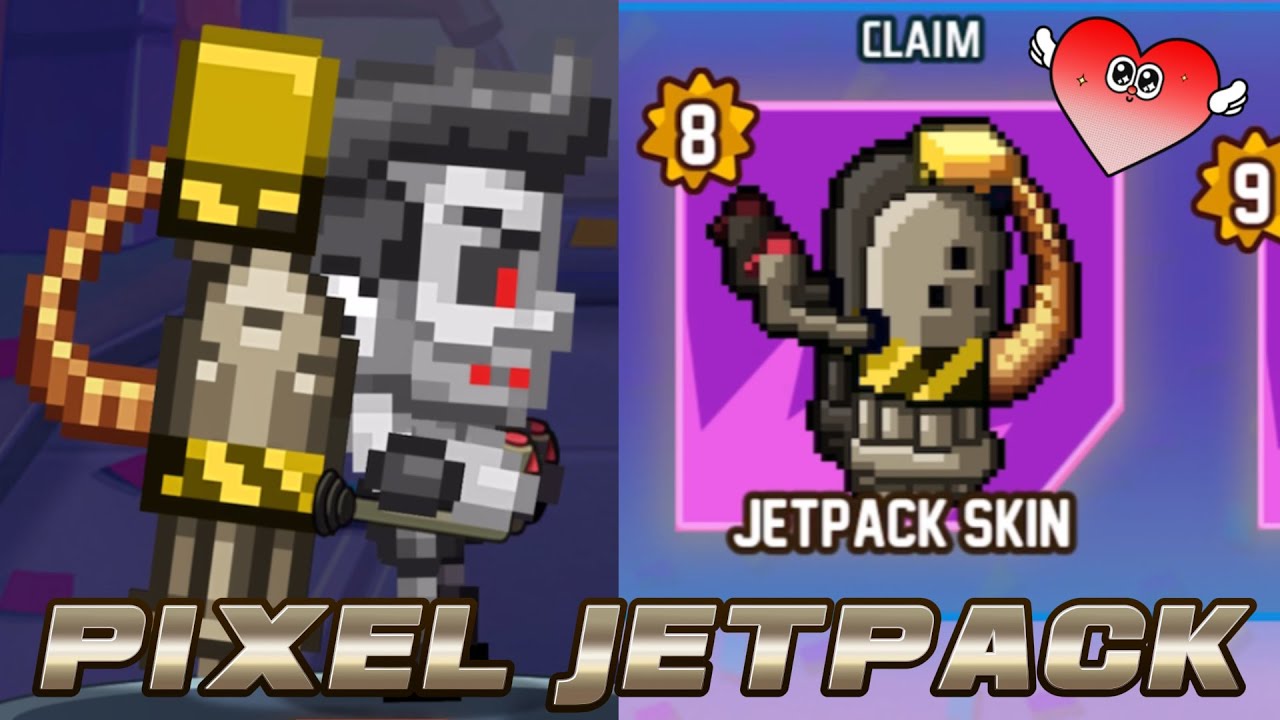 Jetpack Joyride 2 | Exclusive Pixel Jetpack Unlocked 😍 | Gameplay - YouTube