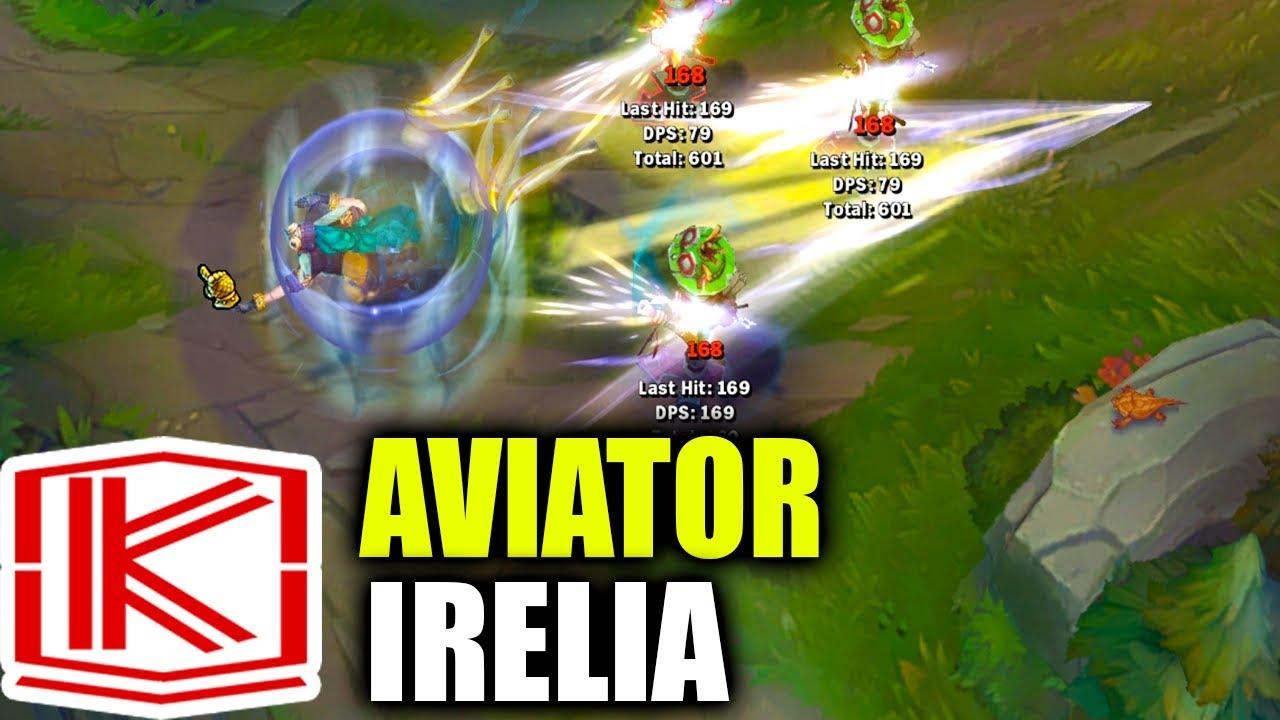 AVIATOR IRELIA REWORK SKIN SPOTLIGHT - League of Legends - YouTube