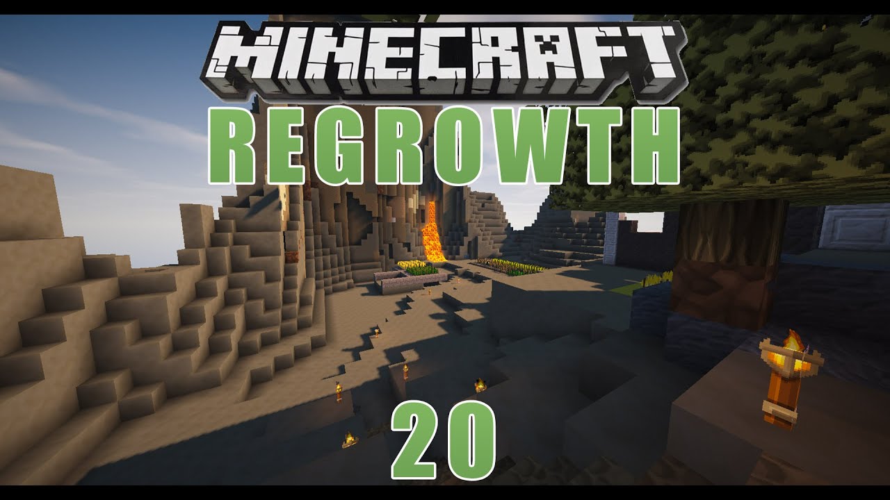 Minecraft Regrowth - #20 - Magical Fertiliser - YouTube