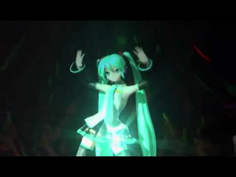 Hatsune Miku Electric Angel Live - with lyrics on screen - YouTube