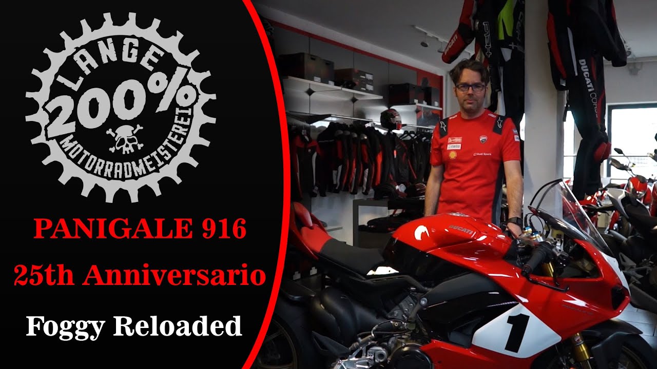 Ducati Panigale V4 916 25th Anniversario, Foggy Reloaded, Akrapovic ...