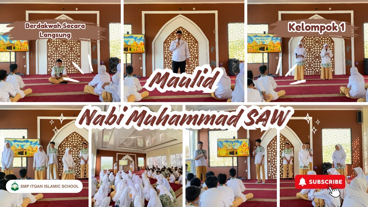 Maulid Nabi Muhammad SAW - Kelompok 1 (9A Al-Battani) - YouTube