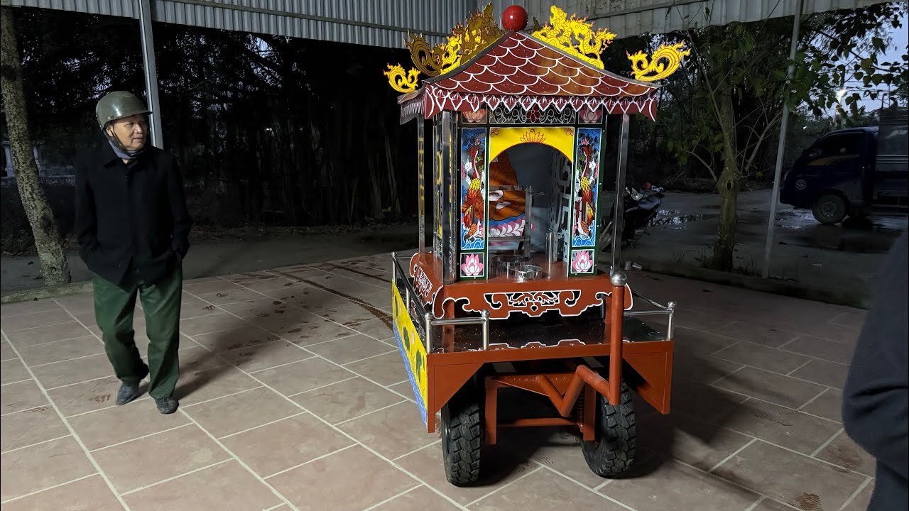 Bàn Giao Xe Linh Xa ( Xe Rước Ảnh ) Về Thôn Cánh Chủ Xã Bình Yên Huyện ...