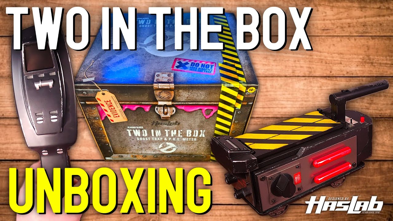 Two in the Box Ghostbusters Haslab Unboxing - YouTube
