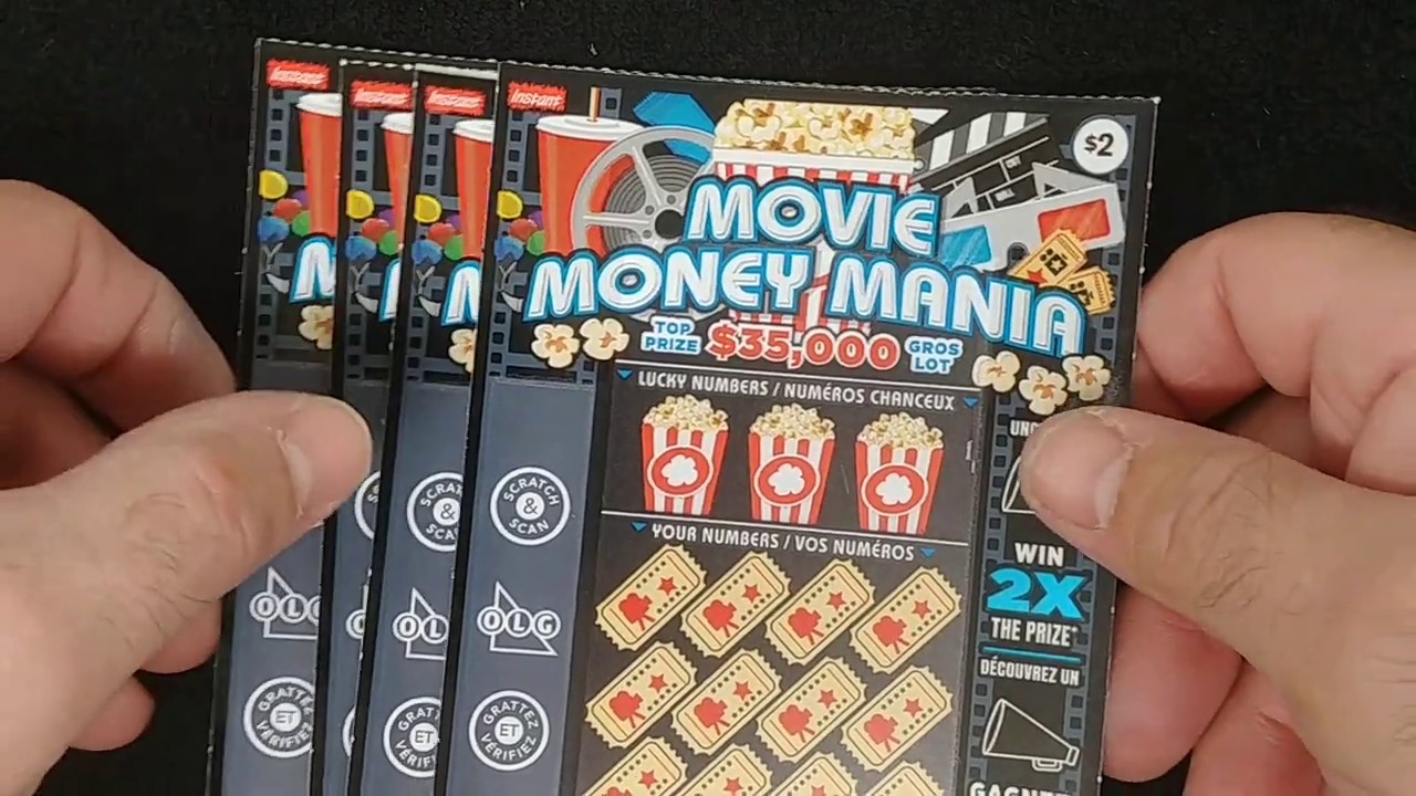 $2 Movie Money Mania Scratch Ticket. I'm going to get an Oscar for this ...