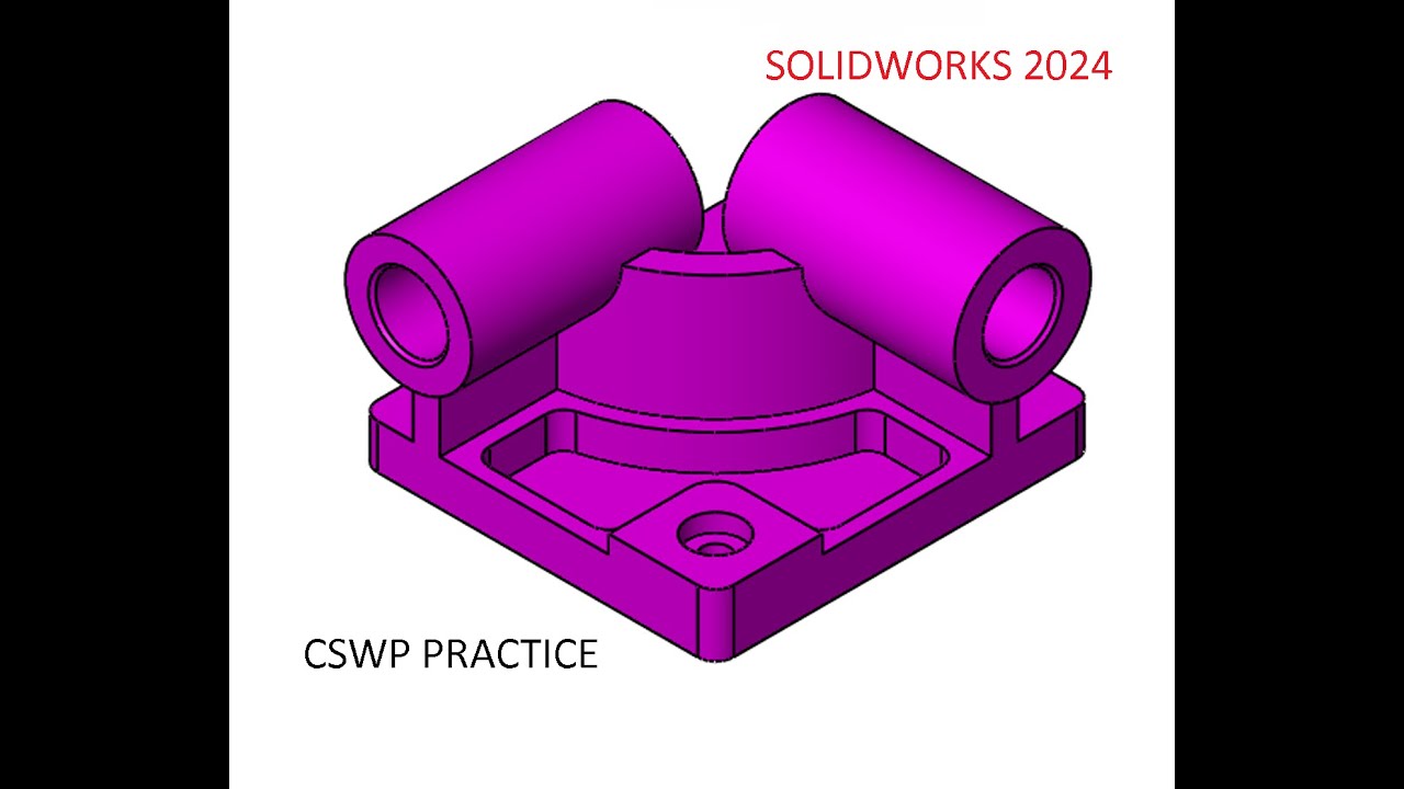 CSWP Basics: Build Your SolidWorks Skills with This Exercise - YouTube