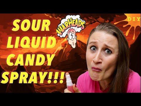 How To Make Sour Liquid Candy Spray! - YouTube