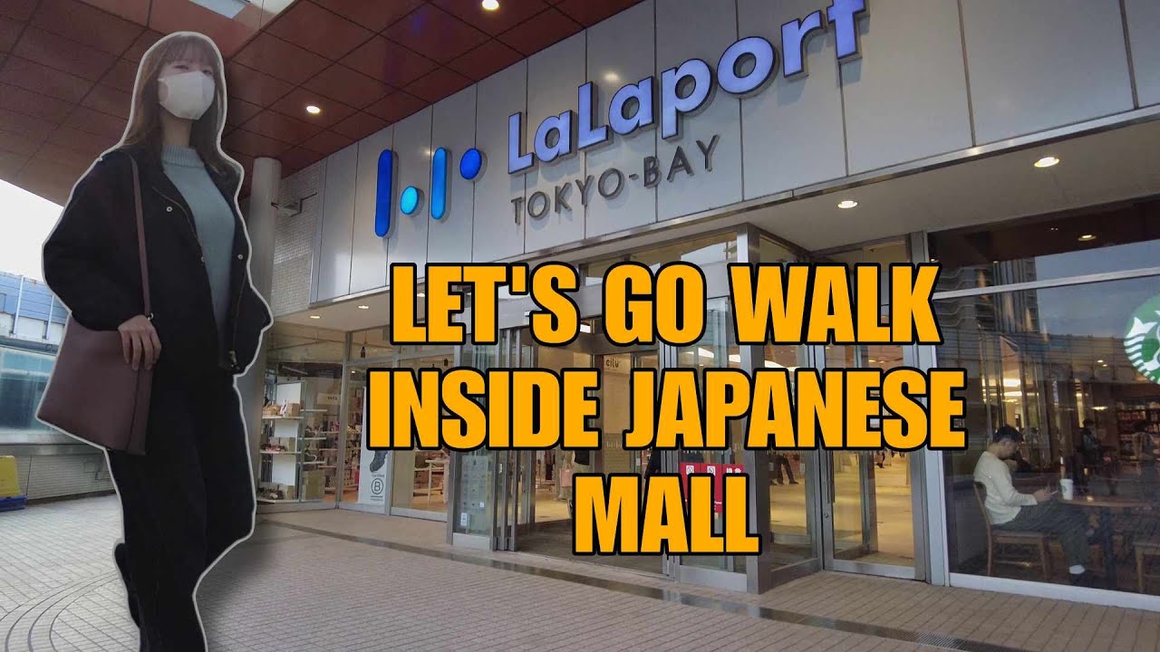 Walking Inside a Japanese Mall During Weekdays 4K - YouTube