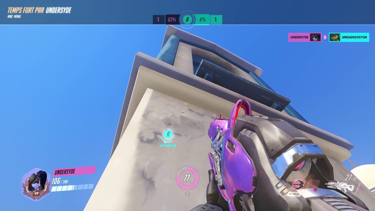 [Overwatch] 360 Jumpshot with Widowmaker - YouTube