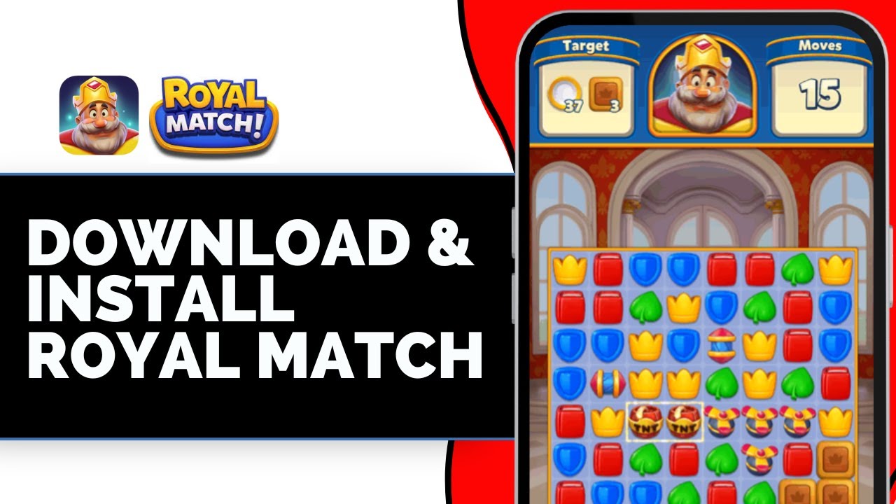 How to Download & Install Royal Match Game (2025) - YouTube