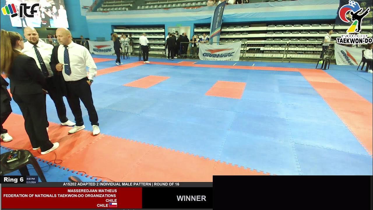2024-11-01 pm, AREA 6, ITF Taekwon-Do World Cup - YouTube