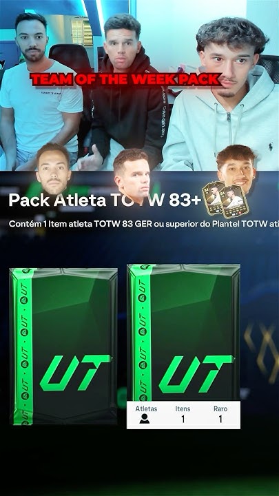 We opened 6 x TEAM OF THE WEEK PACKs! 👀 - YouTube