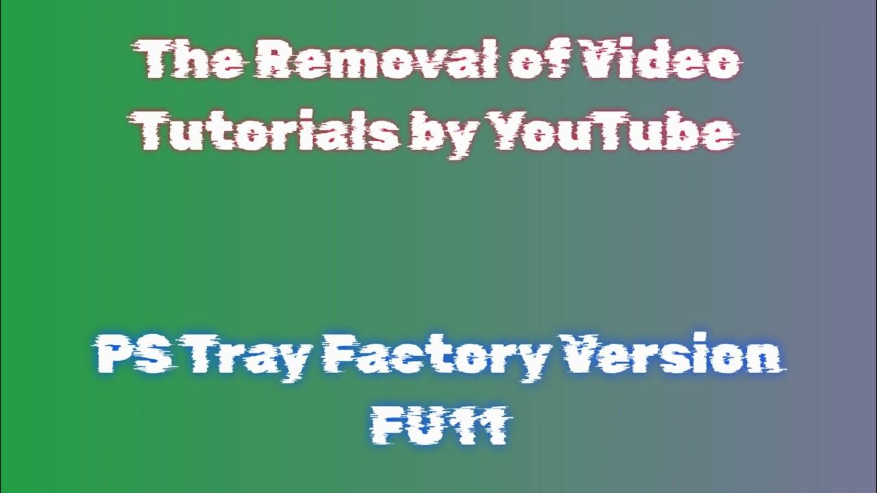 Easy Steps to Download Free Key & Install PS Tray Factory - YouTube