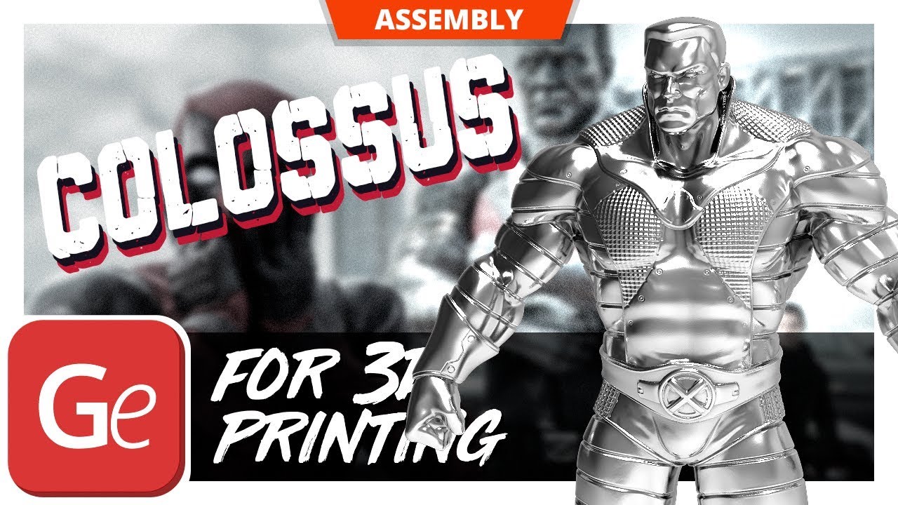 Colossus 3D Printing Figurine | Assembly by Gambody - YouTube