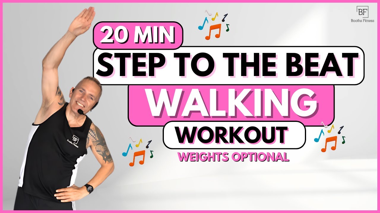 20 minute HIIT Walking Workout at home // Fun Low Impact Cardio! - YouTube