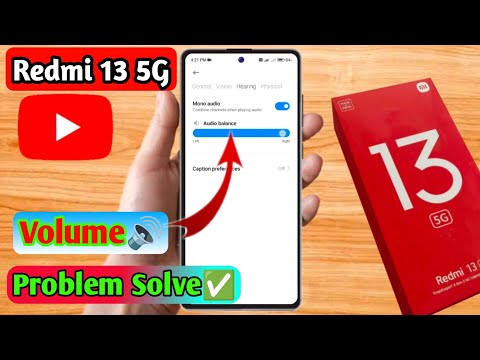 redmi 13 5g me volume kaise badhaye, redmi 13 5g volume problem