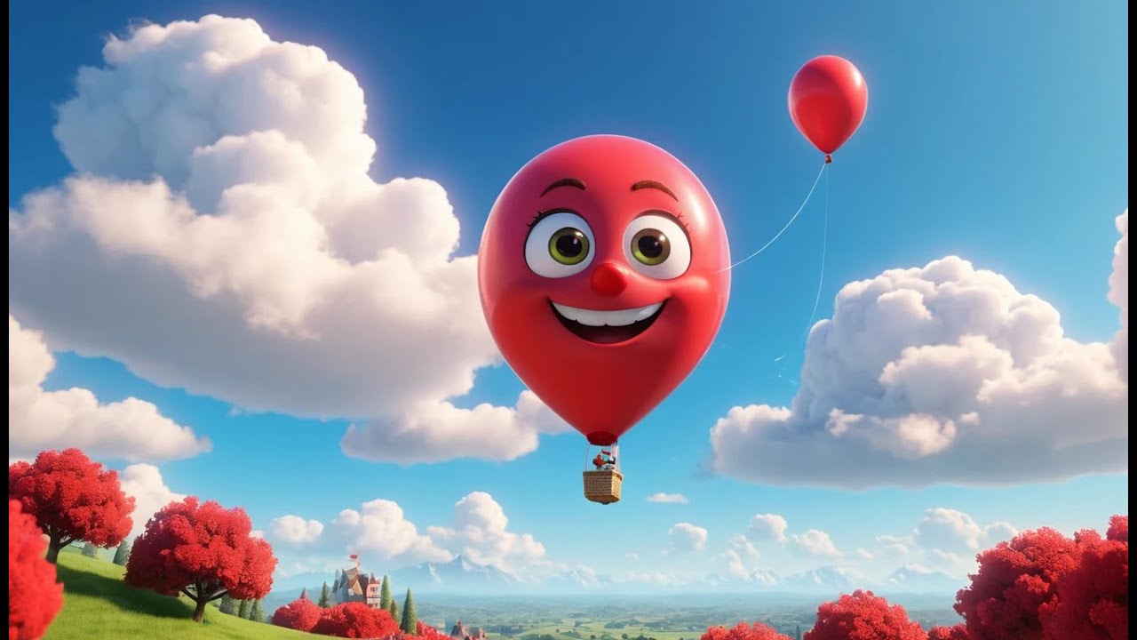 Rainbow Balloon Song – Who Flies Away | Colorful Balloon Adventure Song ...