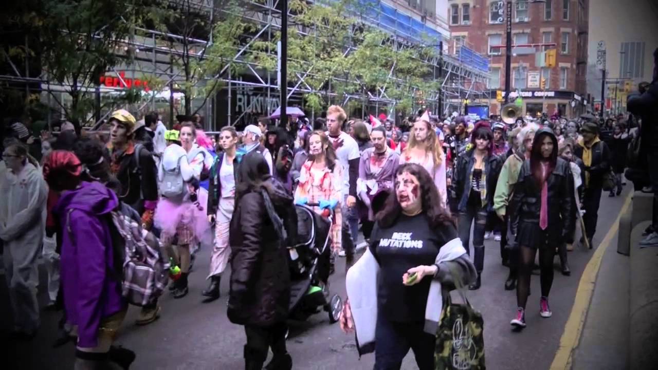 Zombie Walk - Toronto 2013 * - YouTube