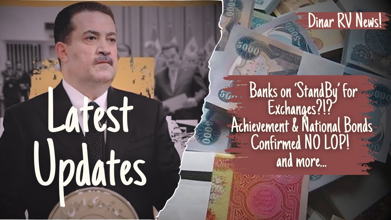Iraq's Offering Achievement & National Bonds!🚩Banks on 'Standby'🤔Dinar ...