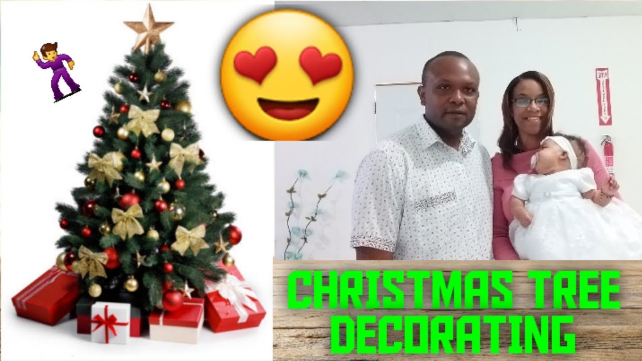 DECORATING OUR CHRISTMAS TREE 😁 VLOGMAS DAY 1 | TRINIDAD YOUTUBER - YouTube