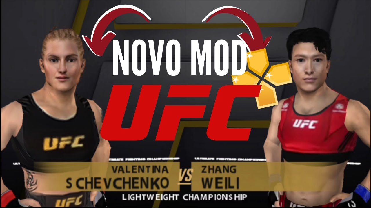 ATUALIZAÇÃO NOVO MOD DE UFC 4 PARA PPSSPP - YouTube
