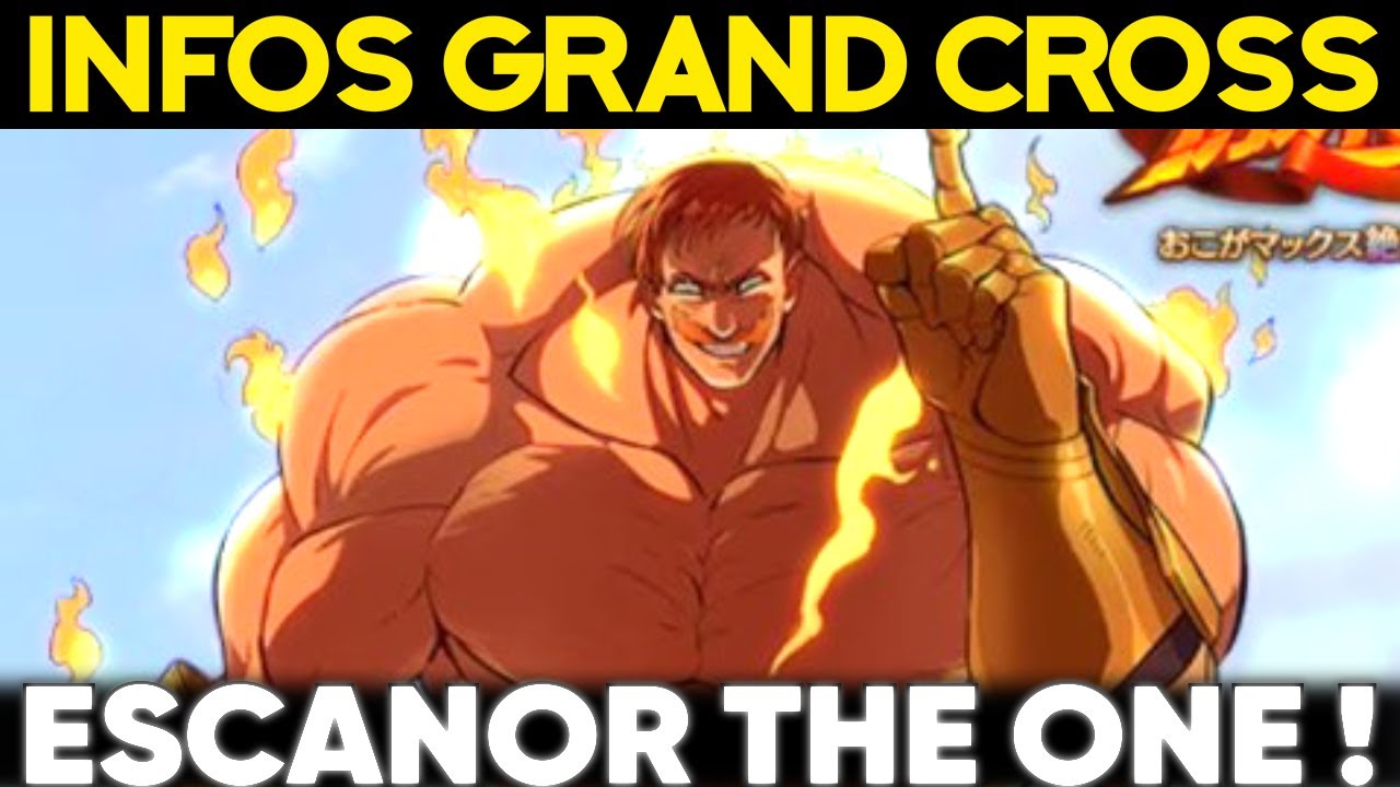 Escanor The One arrive ! INFOS 7DS GRAND CROSS - YouTube