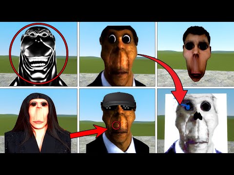 ALL Obunga Nextbots Family and Other Nextbots in Garry's Mod!! - YouTube